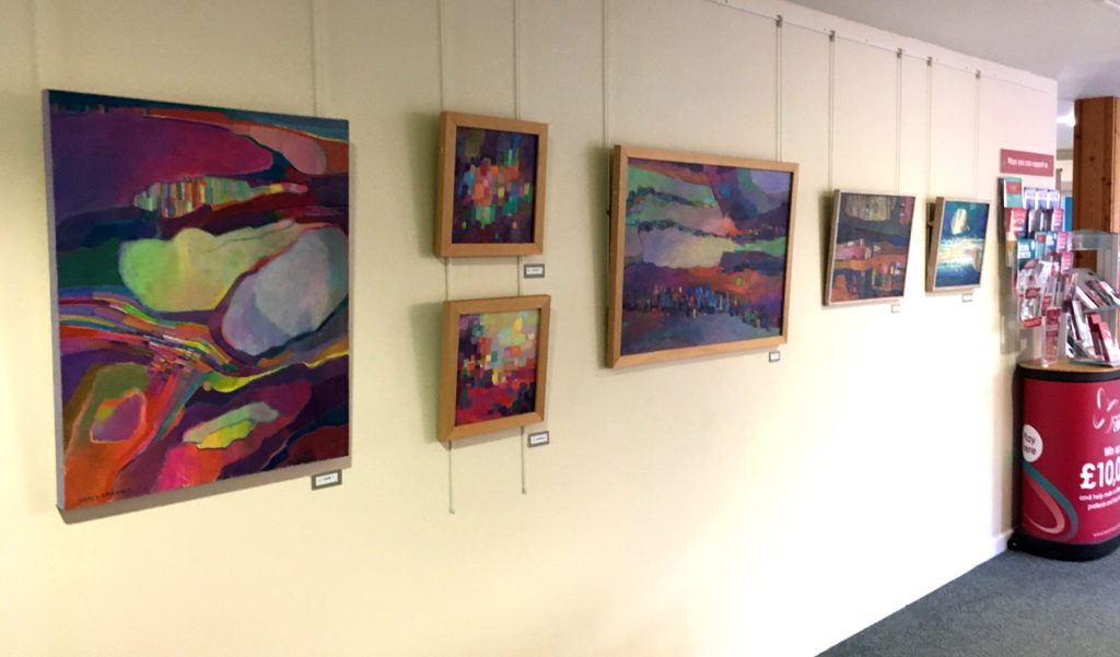 The Myton Hospices - News - Nancy Upshall art display at Coventry Myton ...