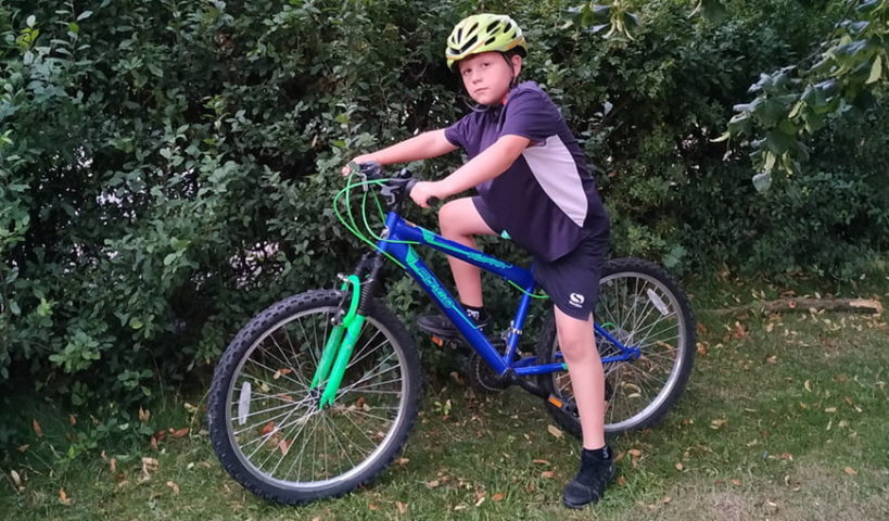 The Myton Hospices - 9 year-old Charlie Hayden takes on Myton challenge