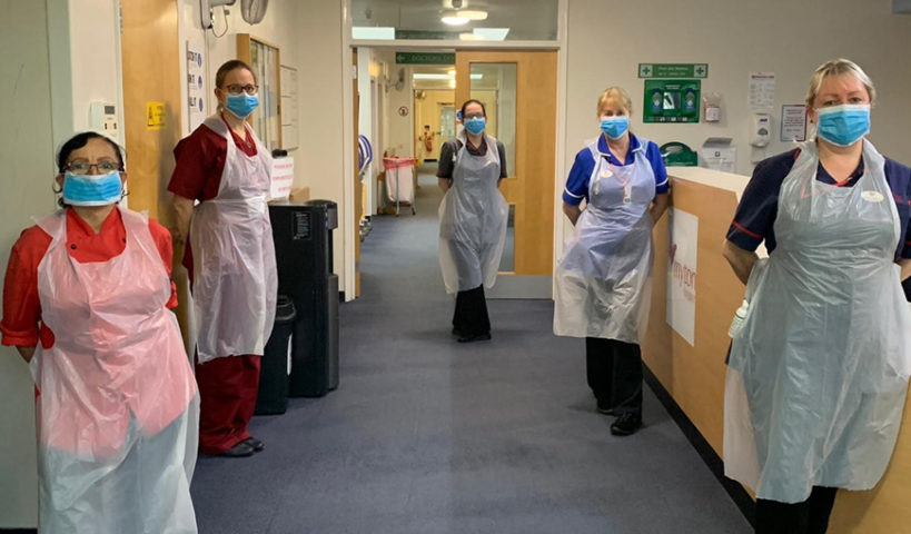 The Myton Hospices - CEO Ruth Freeman thanks the charity’s front line...