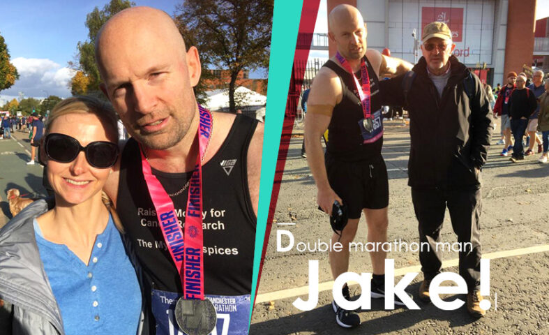 Double marathon man Jake is hitting the fundraising trail for Myton!